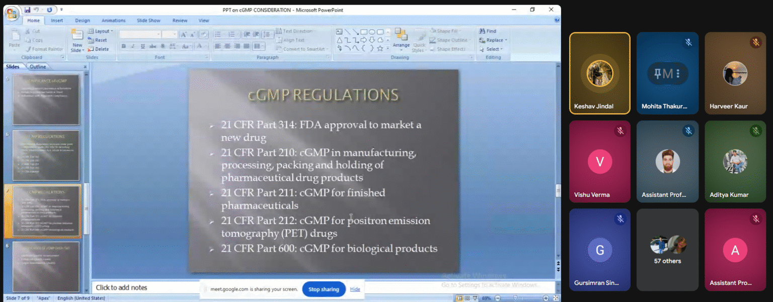 Online Guest lecture on celebration on “3rd National current Good ...