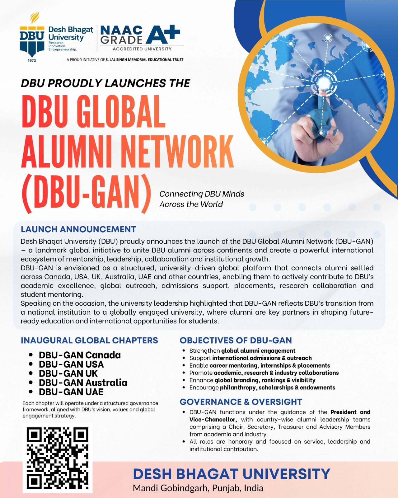DBU Global Alumni Network (DBU-GAN) - Top Rank University in Punjab ...